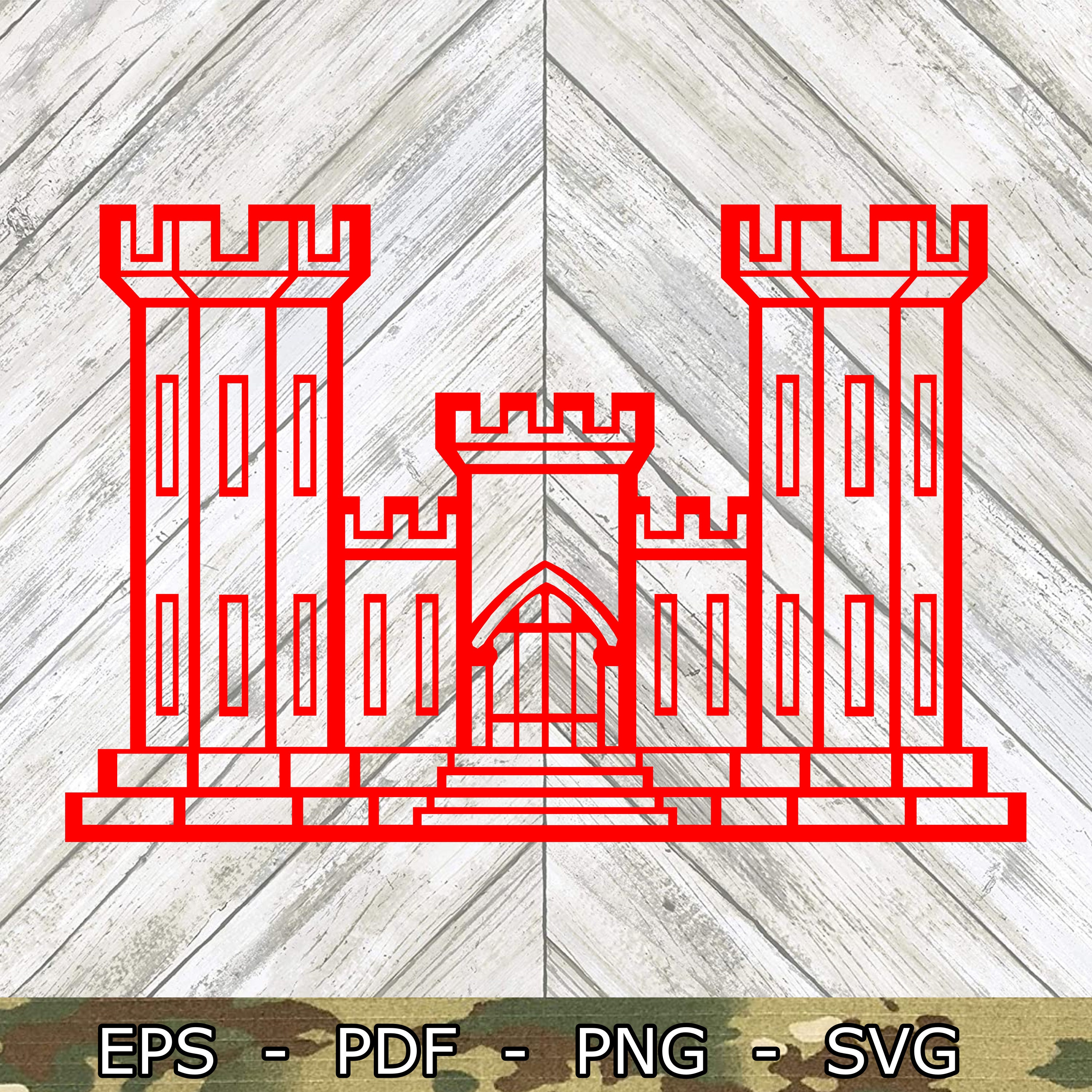 Engineer Castle SVG File Cricut Glowforge Digital Download Svg | Etsy