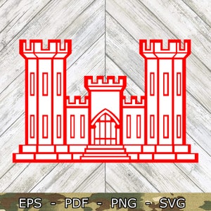 Engineer Castle SVG File Cricut Glowforge Digital Download Svg Png Eps ...