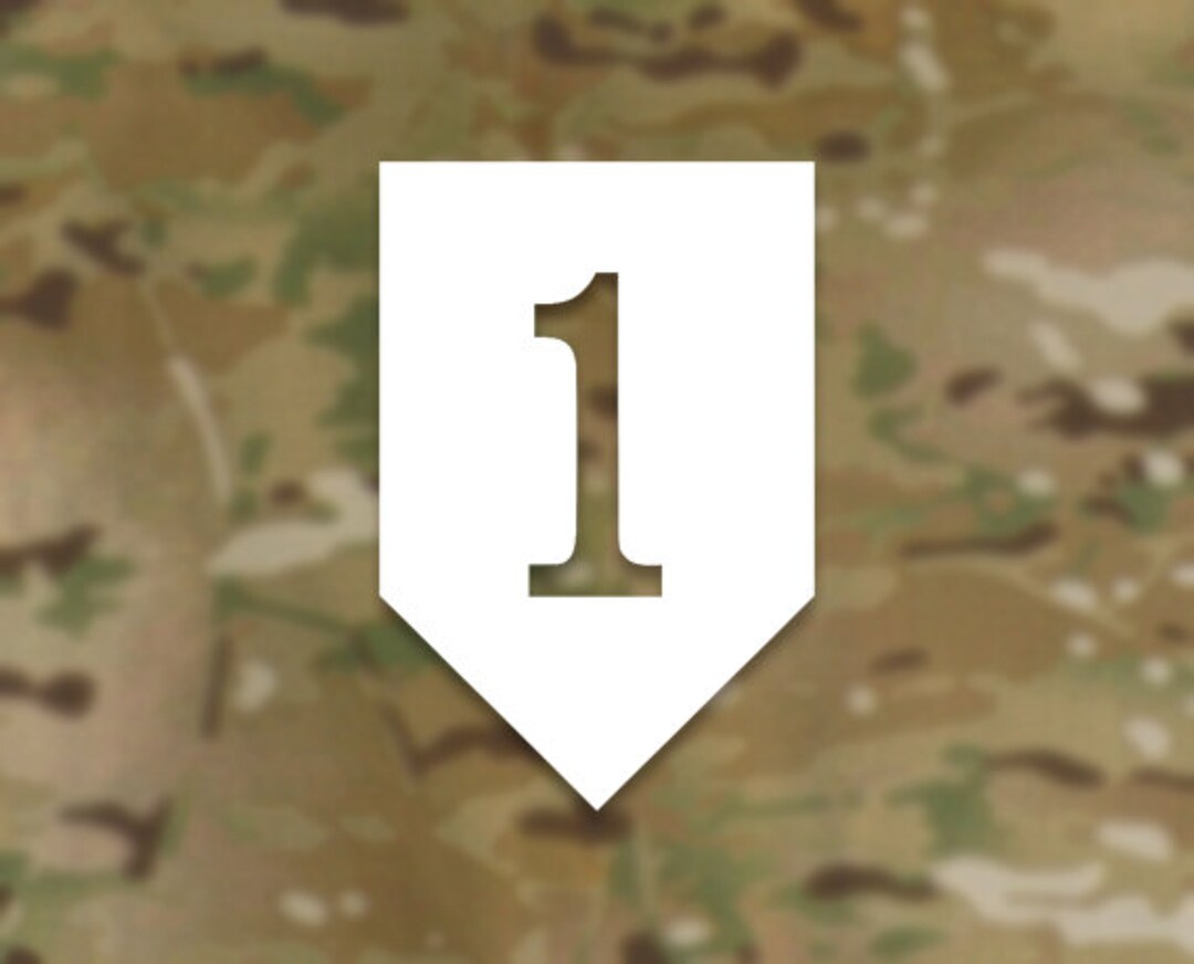 VINYL DECAL | STICKER {1st Infantry Division} 1st Infantry Division ...