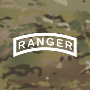 VINYL DECAL | STICKER {ranger Tab} Ranger Tab Decal | Car Window Decal ...