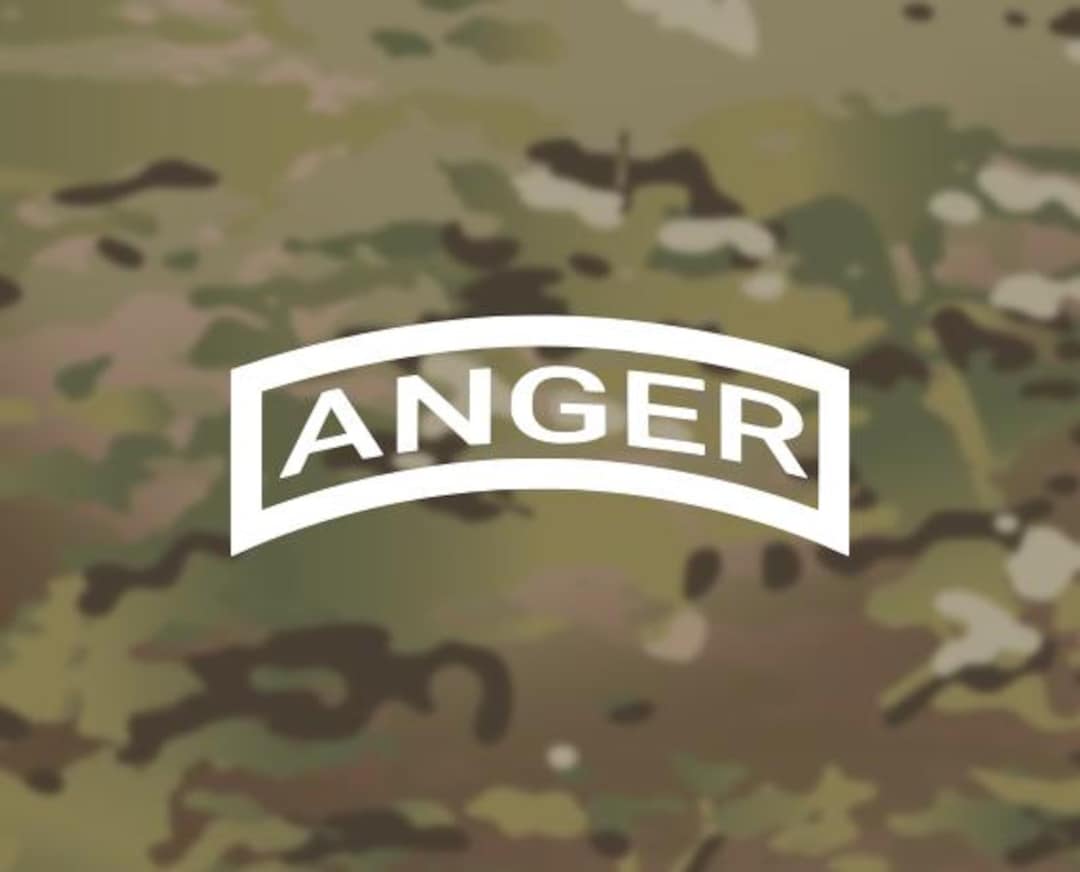VINYL DECAL | STICKER {anger Tab} Anger Tab Decal | Car Window Decal ...