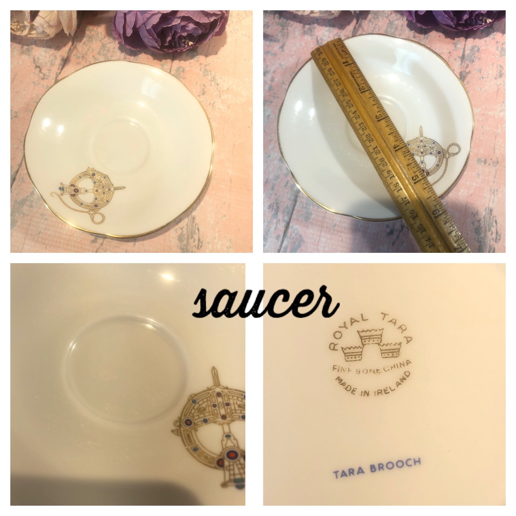 Open Stock Tara Brooch by Royal Tara Choose Saucer Side Plate - Etsy