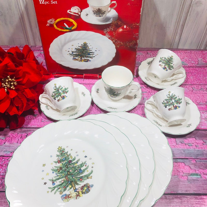 Nikko Christmas Dinnerware - Etsy