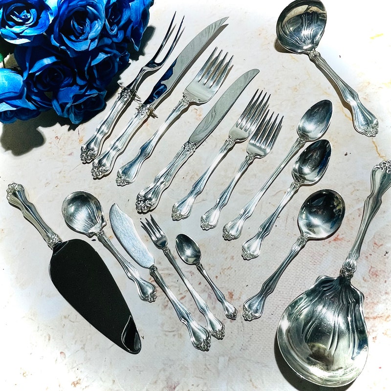 Sterling Silver Flatware - Etsy