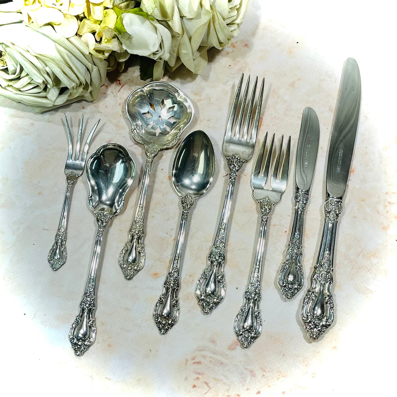 LUNT Eloquence Sterling Silver Flatware by the Piece Choose - Etsy