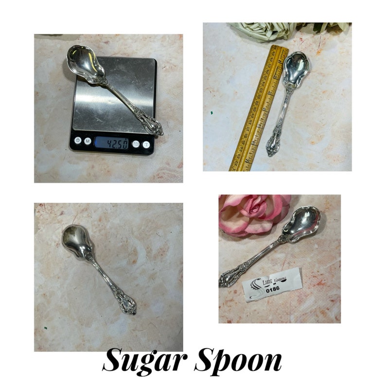 LUNT Eloquence Sterling Silver Flatware by the Piece Choose Fork Spoon ...
