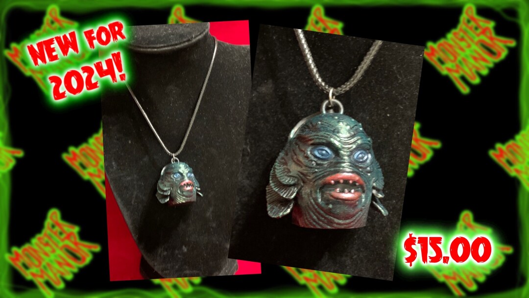 Scott Fensterer Designs Gillman Classic Vintage Retro Style Monster ...