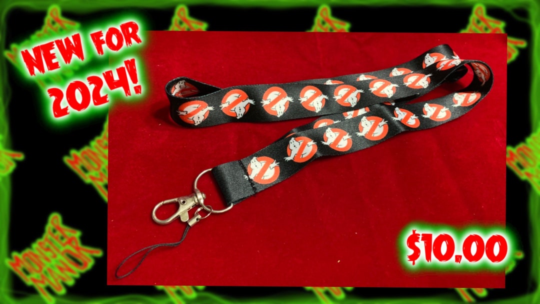 Monster Halloween Horror Lanyard With Cell Case Strap - Etsy