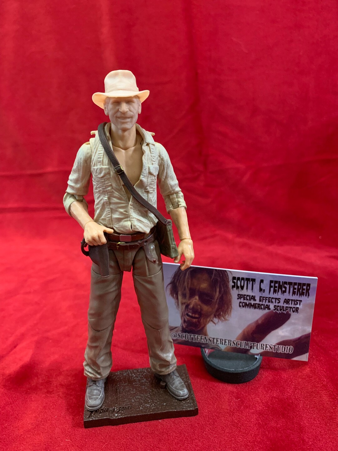 Indiana Jones Action Figure Smiling Richard Amsel Poster Upgrade Head ...