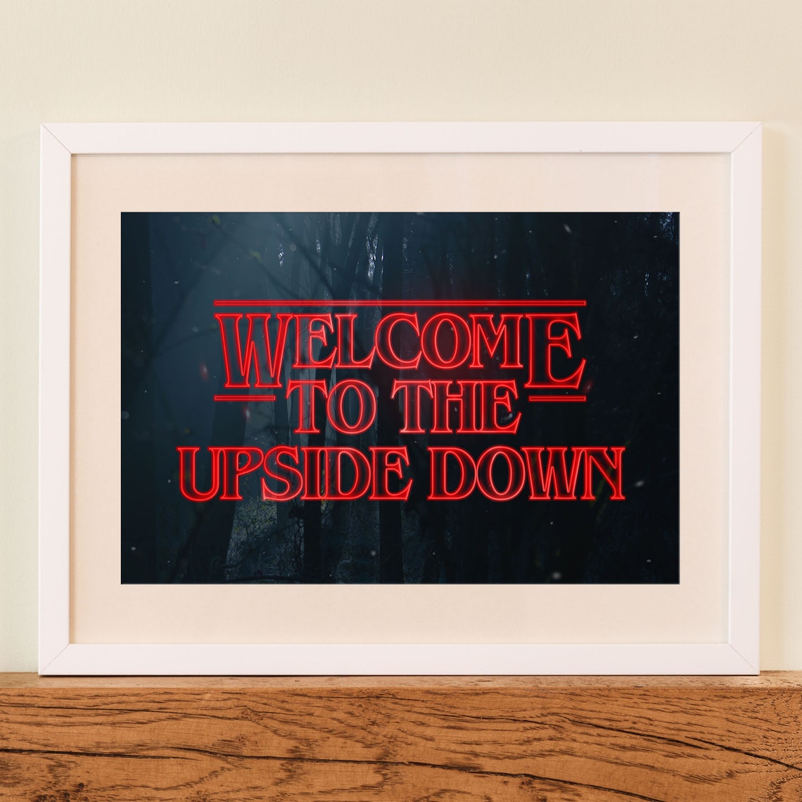 Stranger Things Poster Stranger Things Print Stranger - Etsy