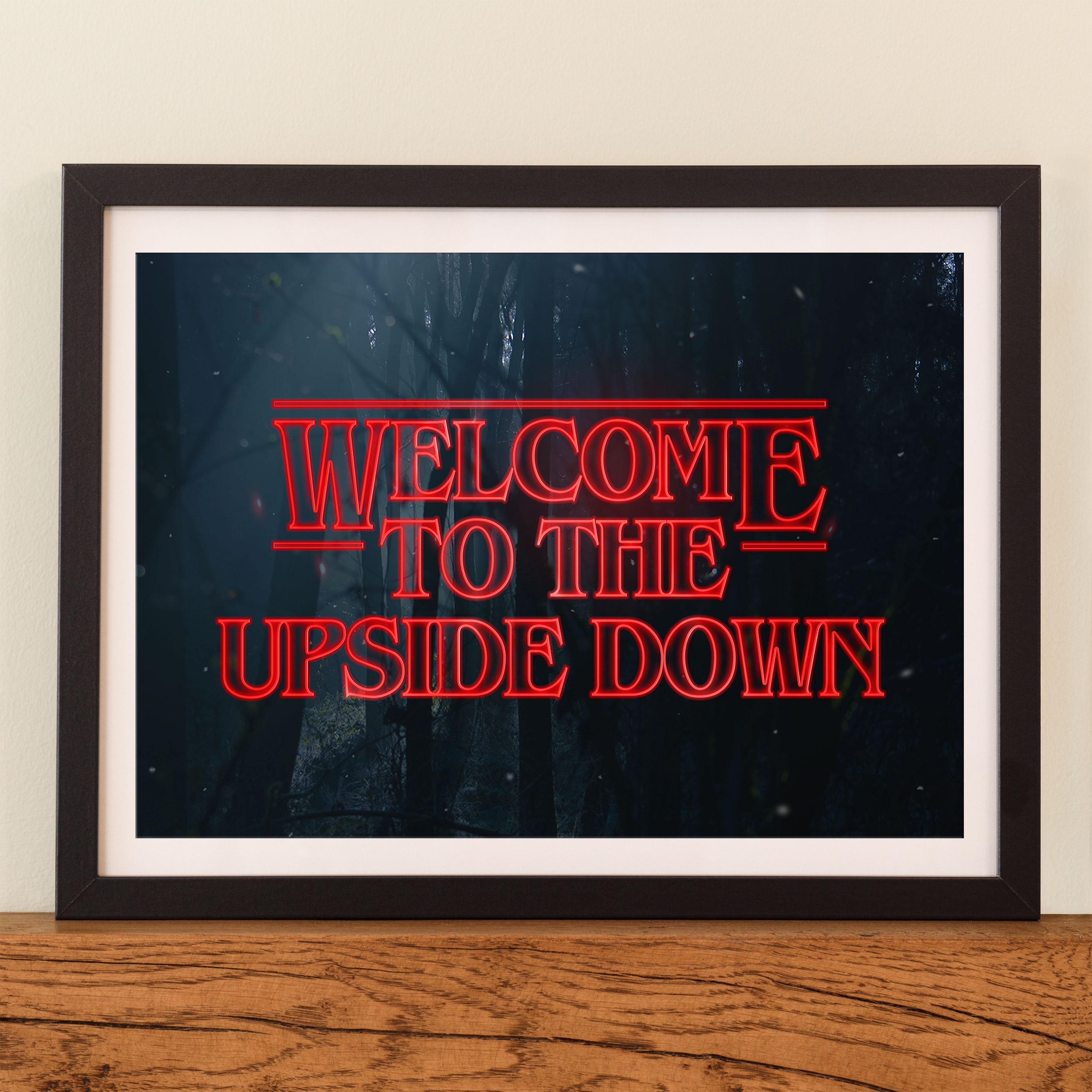 Stranger Things Poster Stranger Things Print Stranger | Etsy