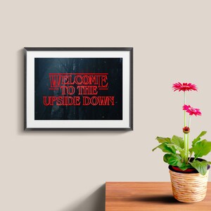 Stranger Things Poster Stranger Things Print Stranger - Etsy