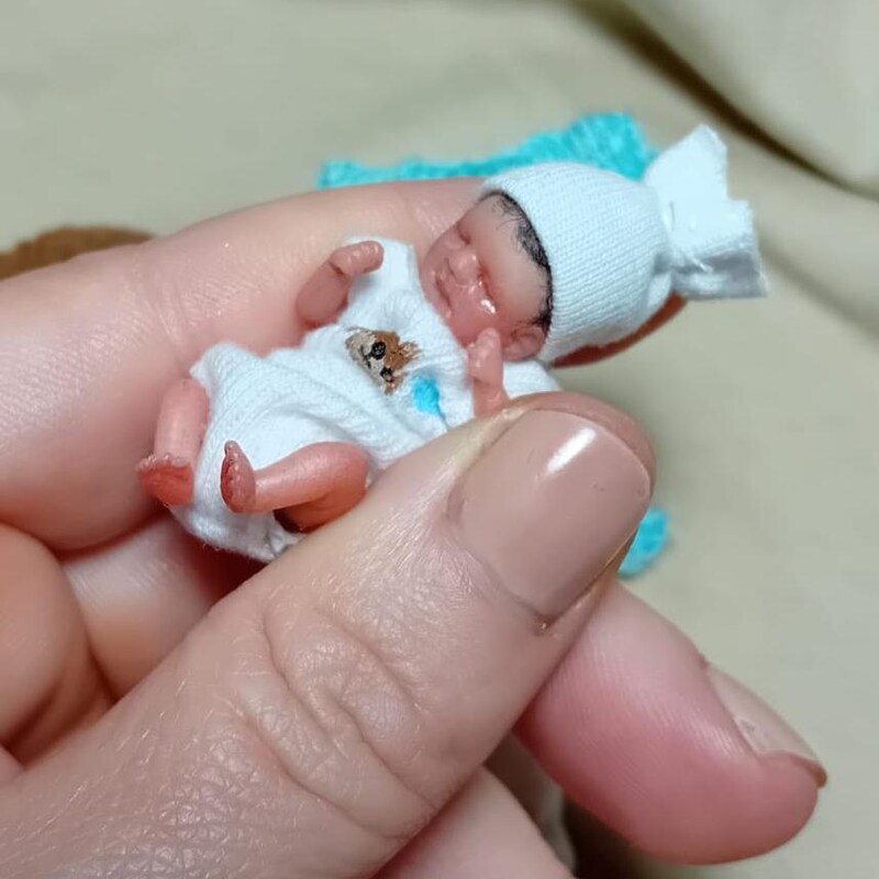 Polymer Clay Baby - Etsy