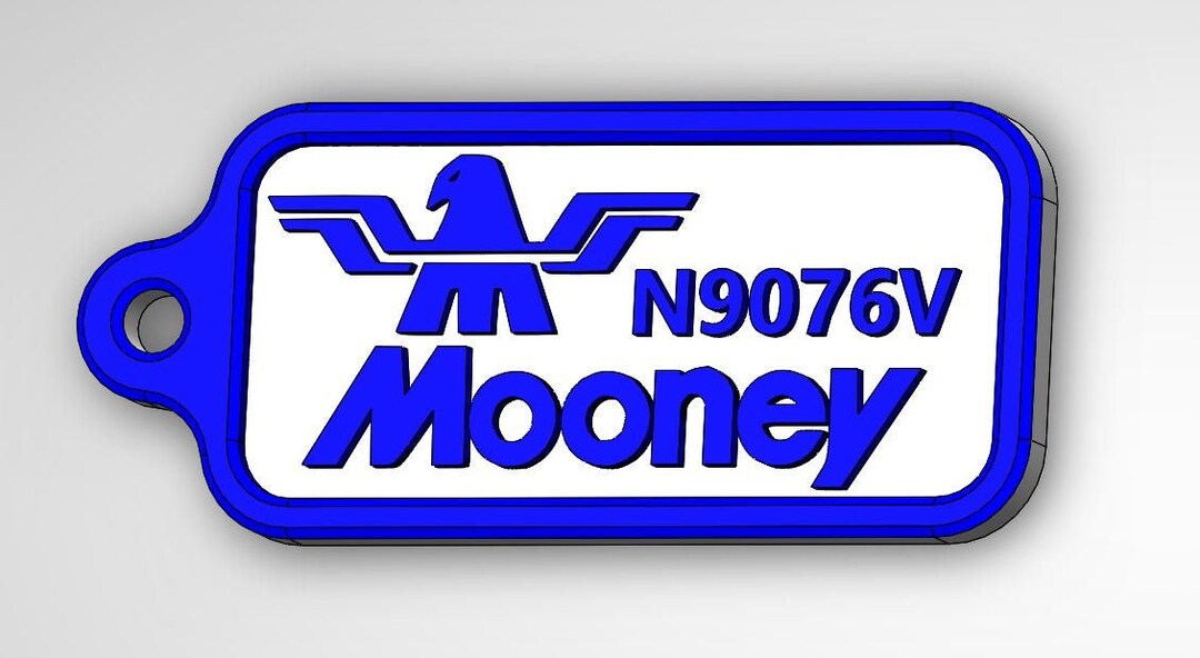 Custom 3D Printed Mooney Key-ring - Etsy
