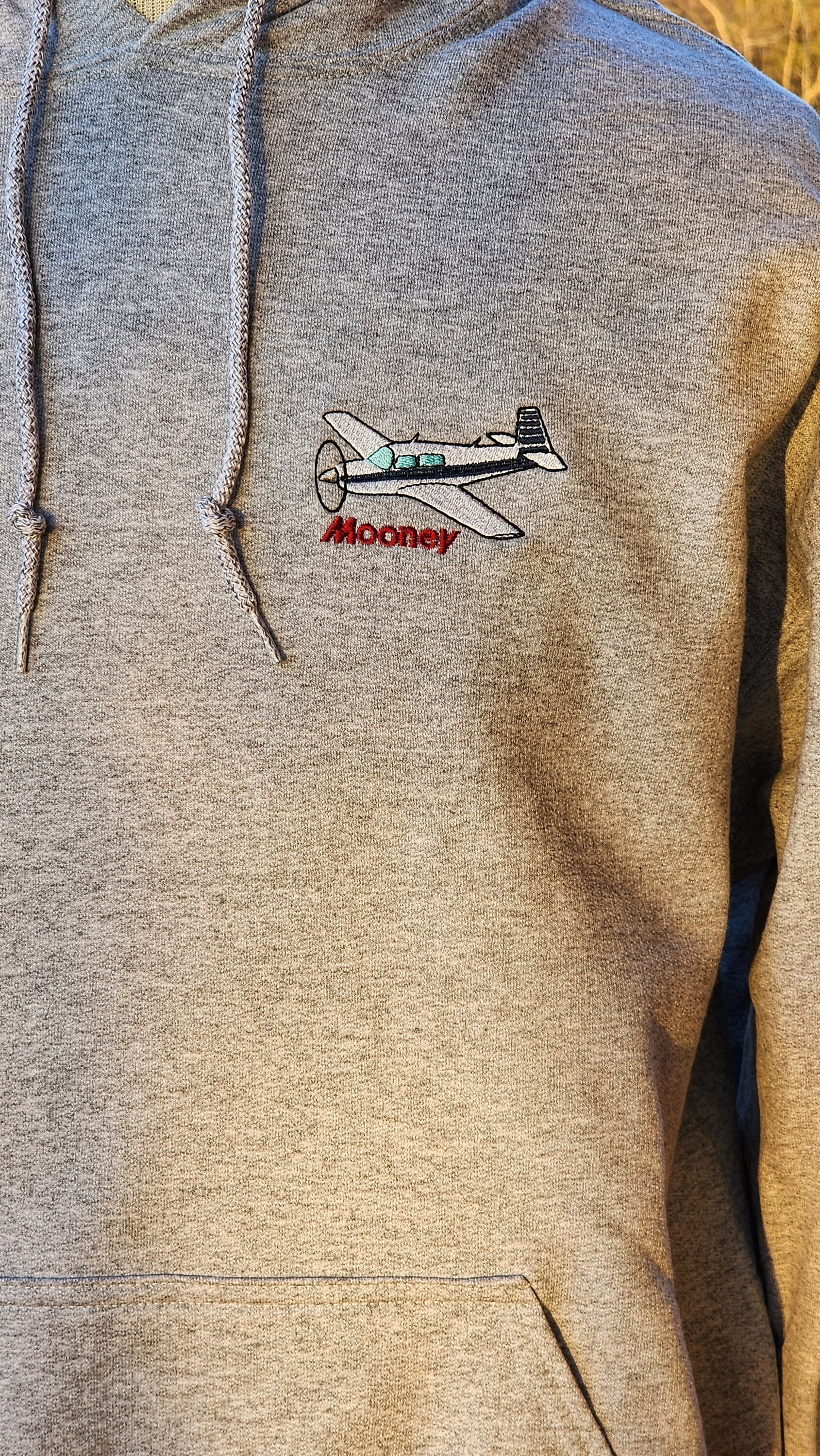 Custom Airplane Embroidered Hoodie - Etsy