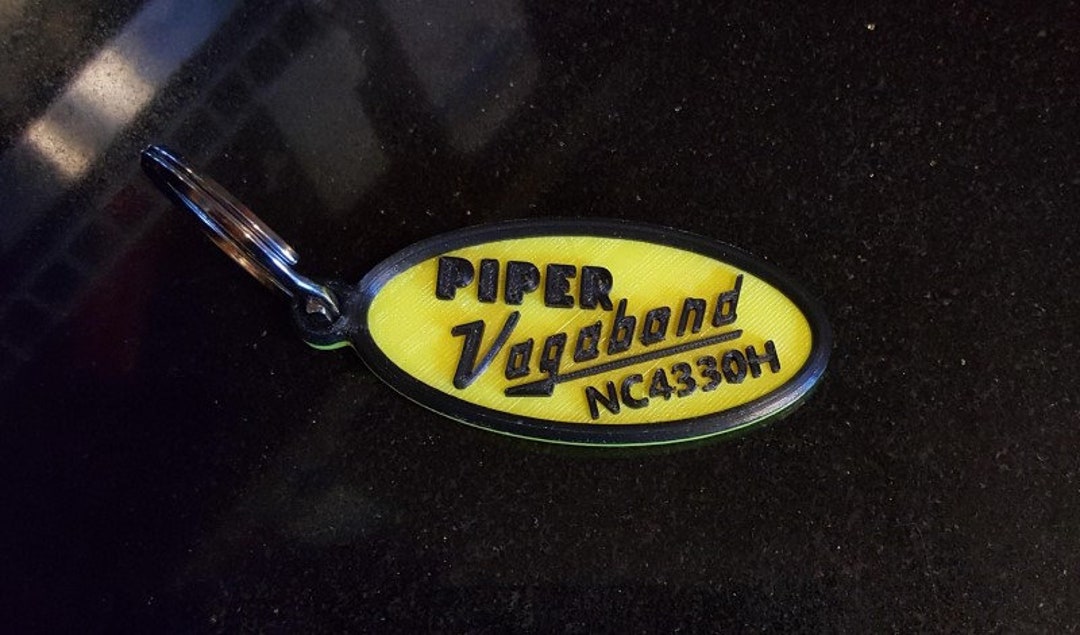 Custom 3D Printed Piper Vagabond Key-ring Style 2 - Etsy