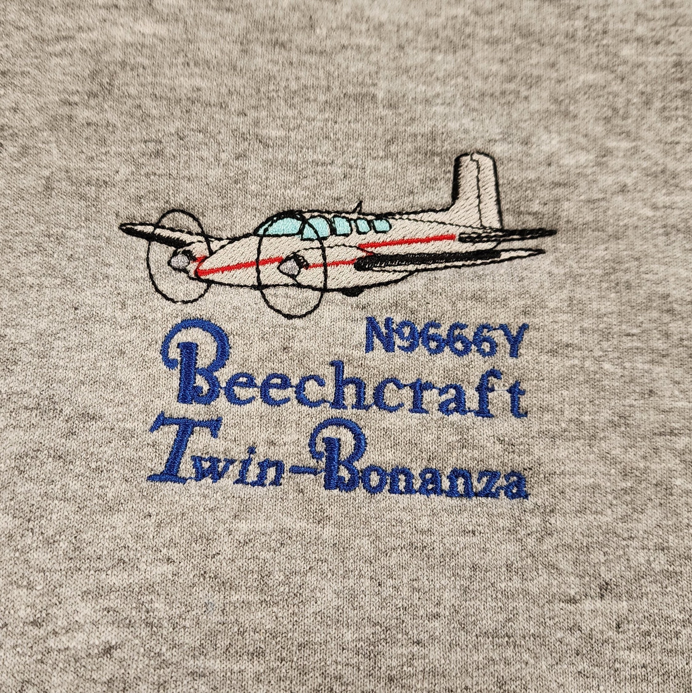Custom Airplane Embroidered Sweatshirt | Pilot Gift | Personalized ...