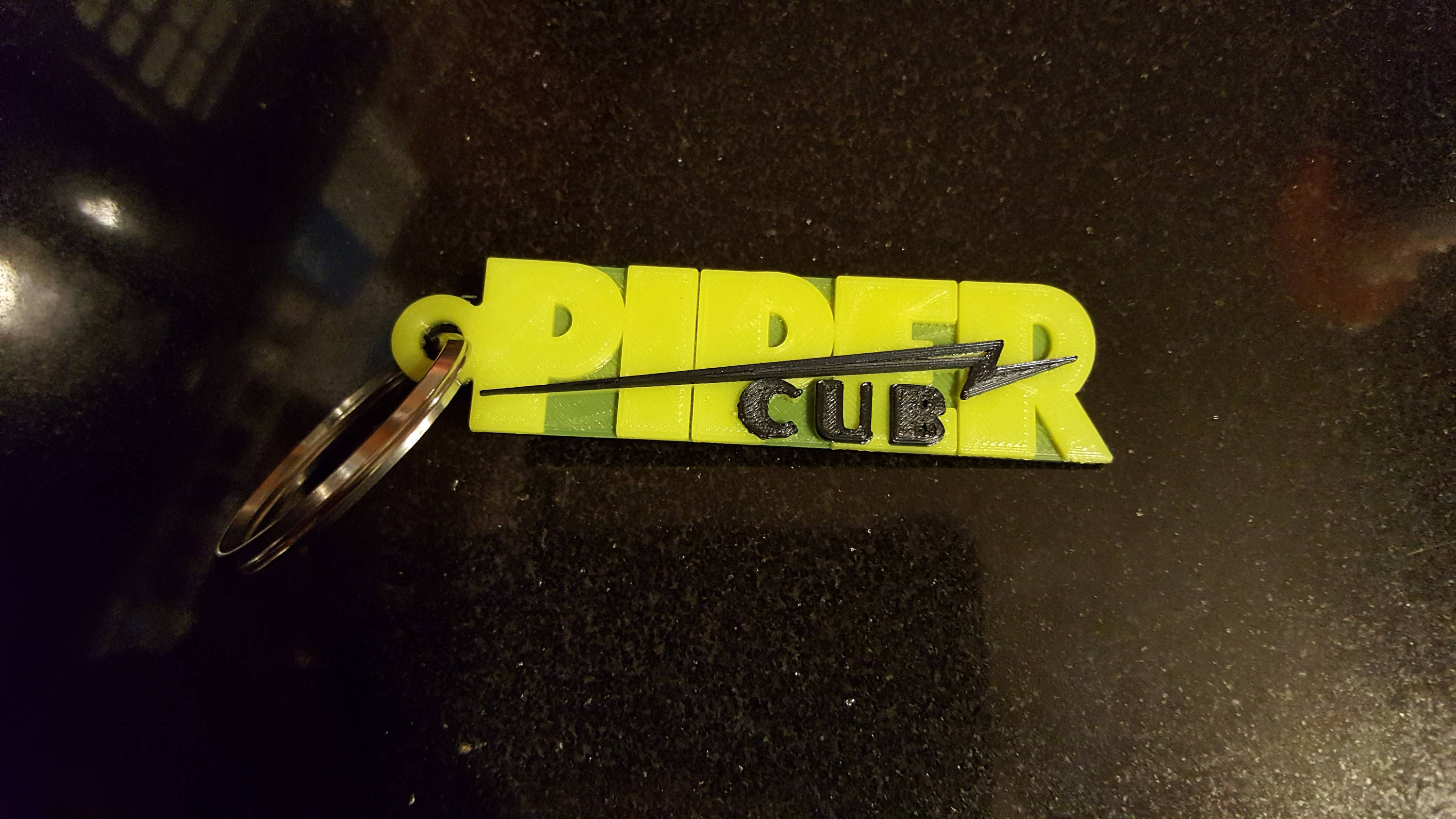 Custom 3D Printed Piper Cub Key-ring - Etsy