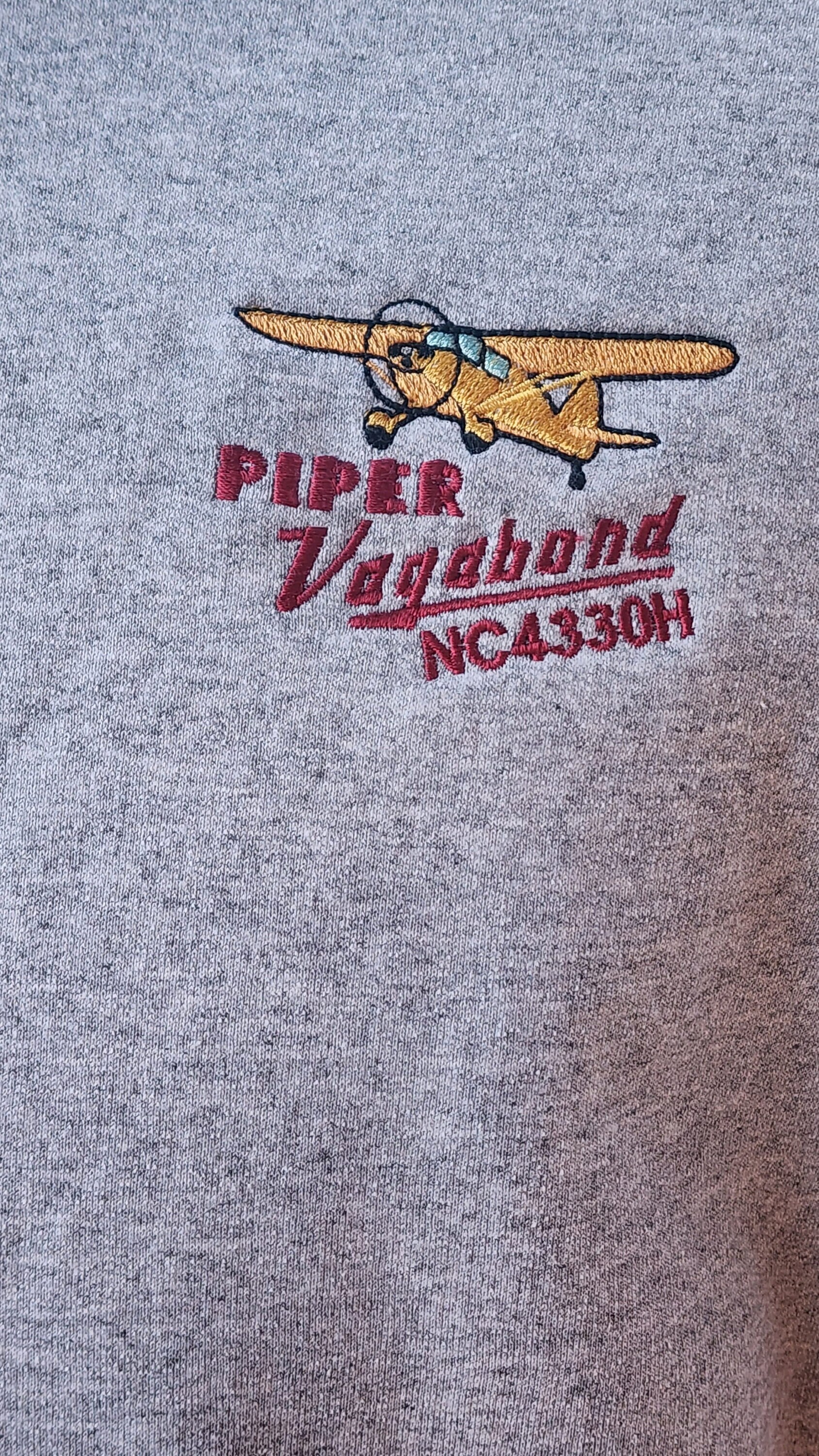 Custom Airplane Embroidered Sweatshirt | Pilot Gift | Personalized ...