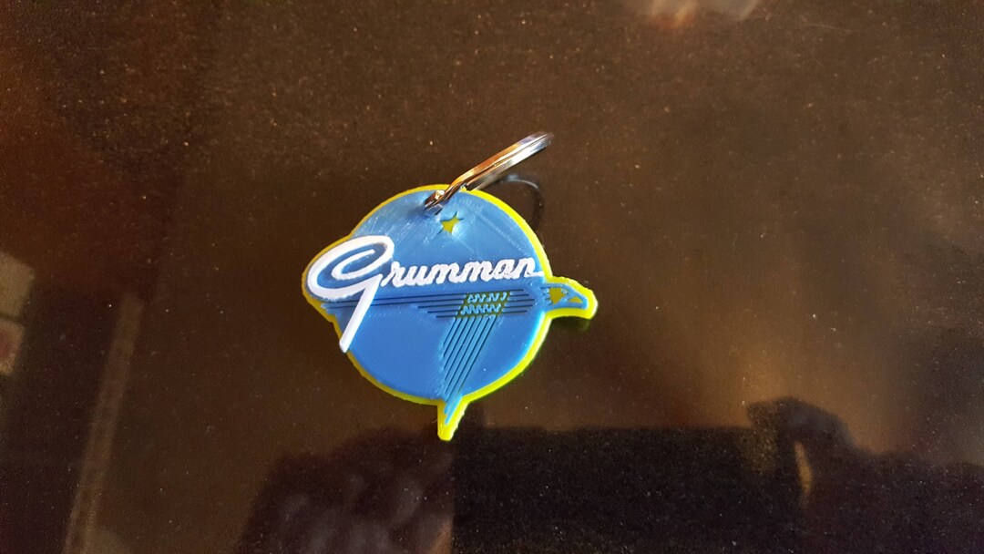 Custom 3D Printed Grumman Key-ring - Etsy