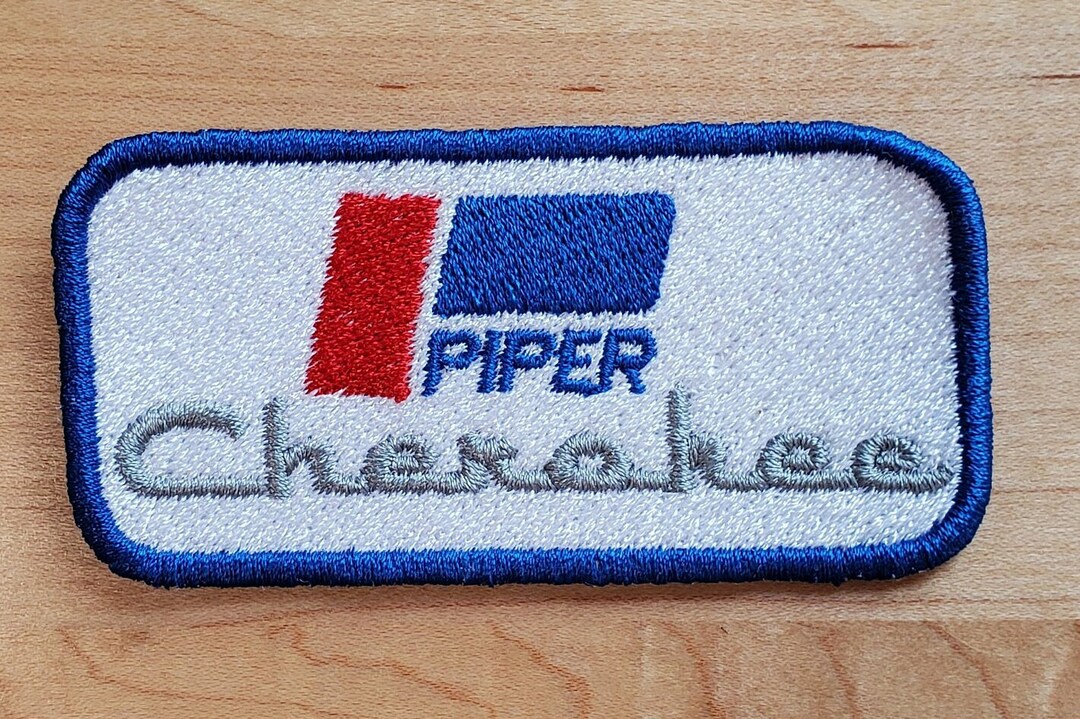 Piper Cherokee Embroidered Patch | Sew on Patch | Iron on Patch | Customized Patch | Pilot Gift ...