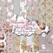 Baby Scrapbook Paper Pack, Baby Pattern Collection, Newborn Girl Party ...