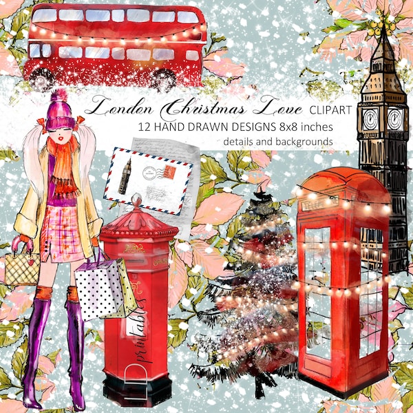 London Clip Art - Etsy