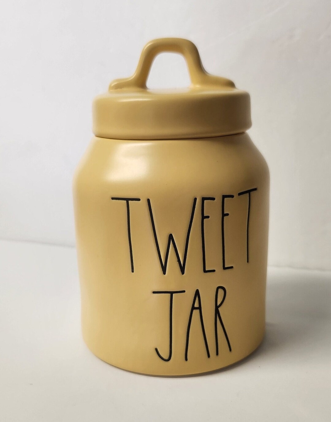 Rae Dunn Yellow Tweet Jar Canister - Etsy