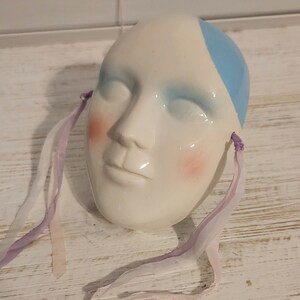 Vintage Face Mask Wall Decor - Etsy