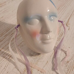 Vintage Face Mask Wall Decor - Etsy