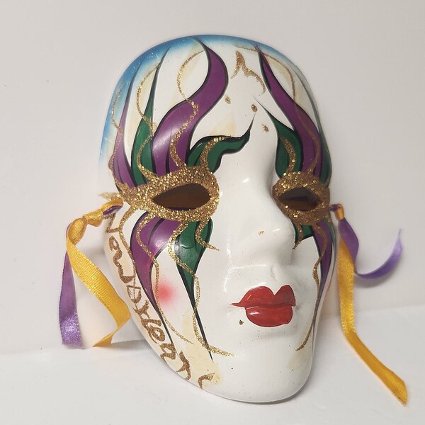 Ceramic Face Wall Decor - Etsy
