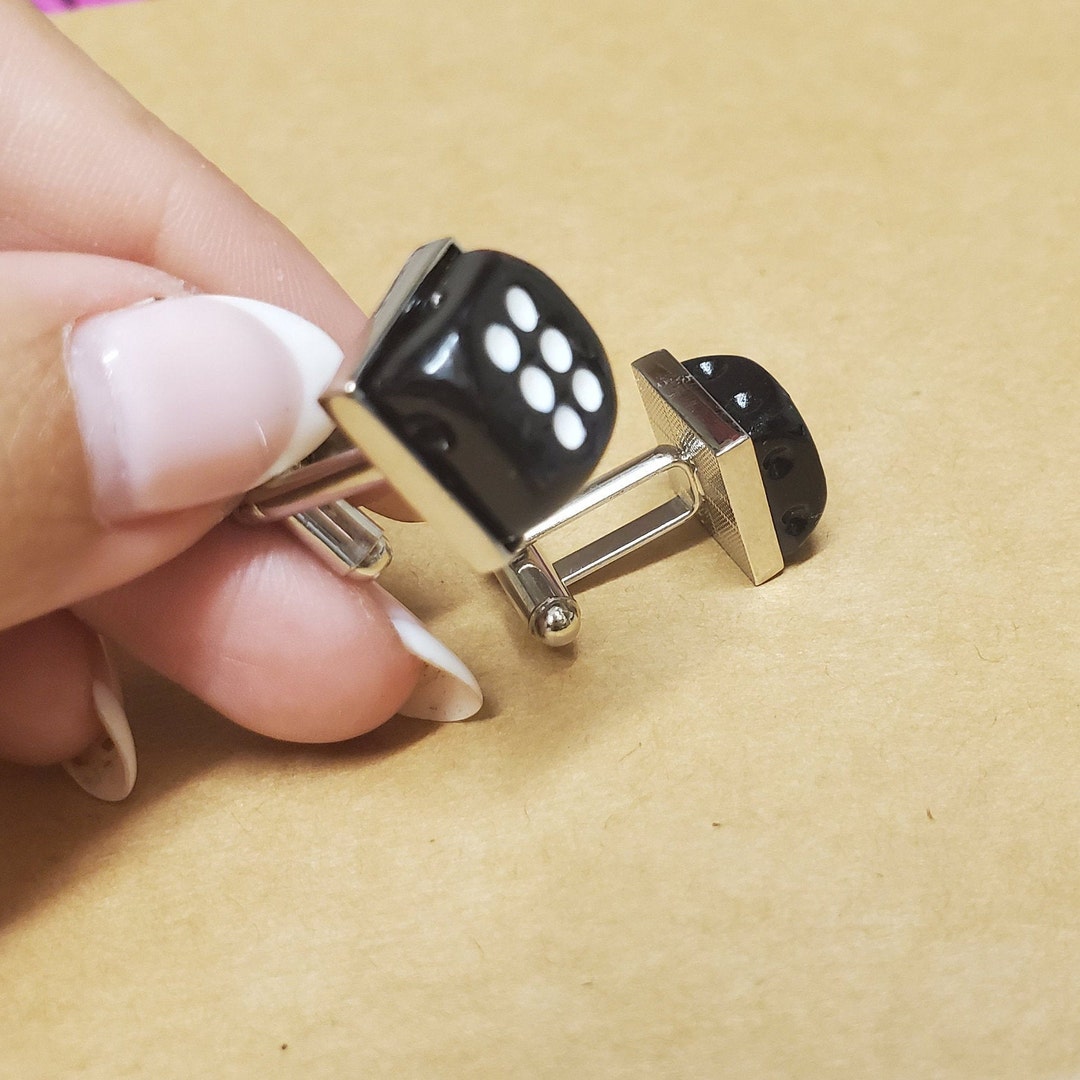 Dice Cuff Links - Etsy