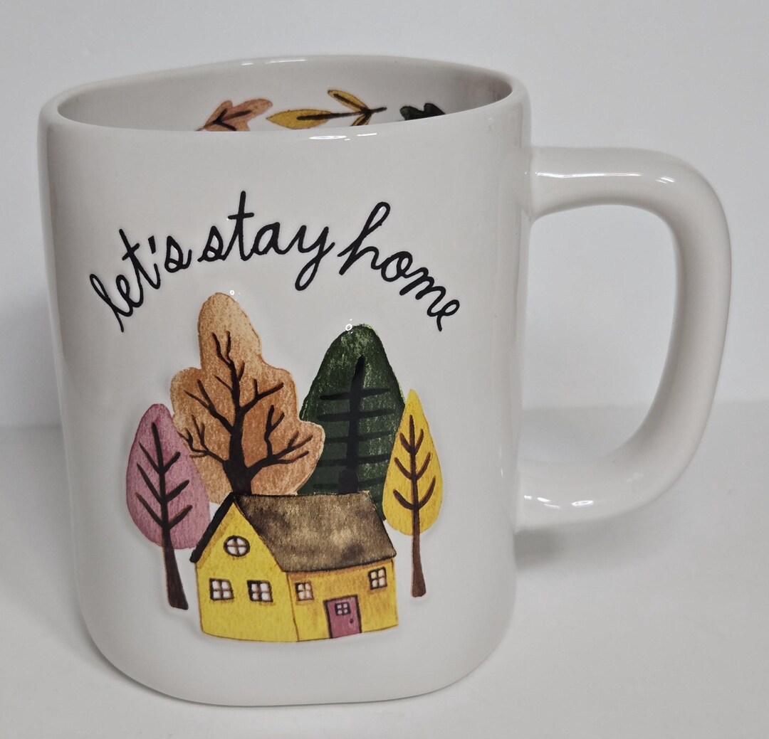 Rae Dunn "let's STAY Home" Mug Coffee Cup - Etsy