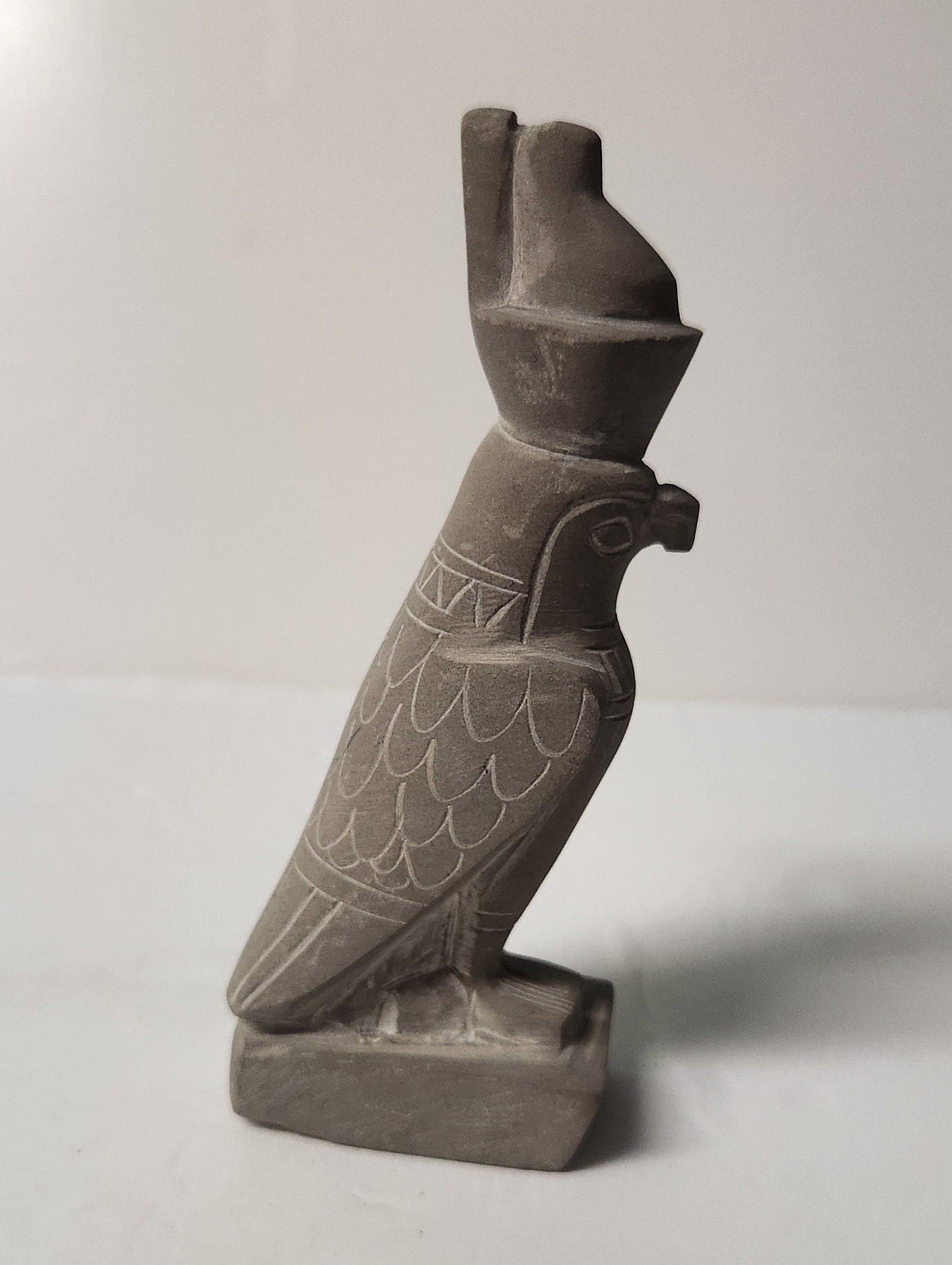 Horus Statue - Ancient Egyptian Sky God Heru - Limestone Statue ...