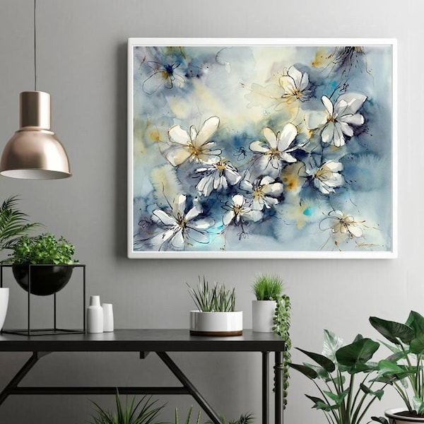 Large Watercolor Paintings - Etsy