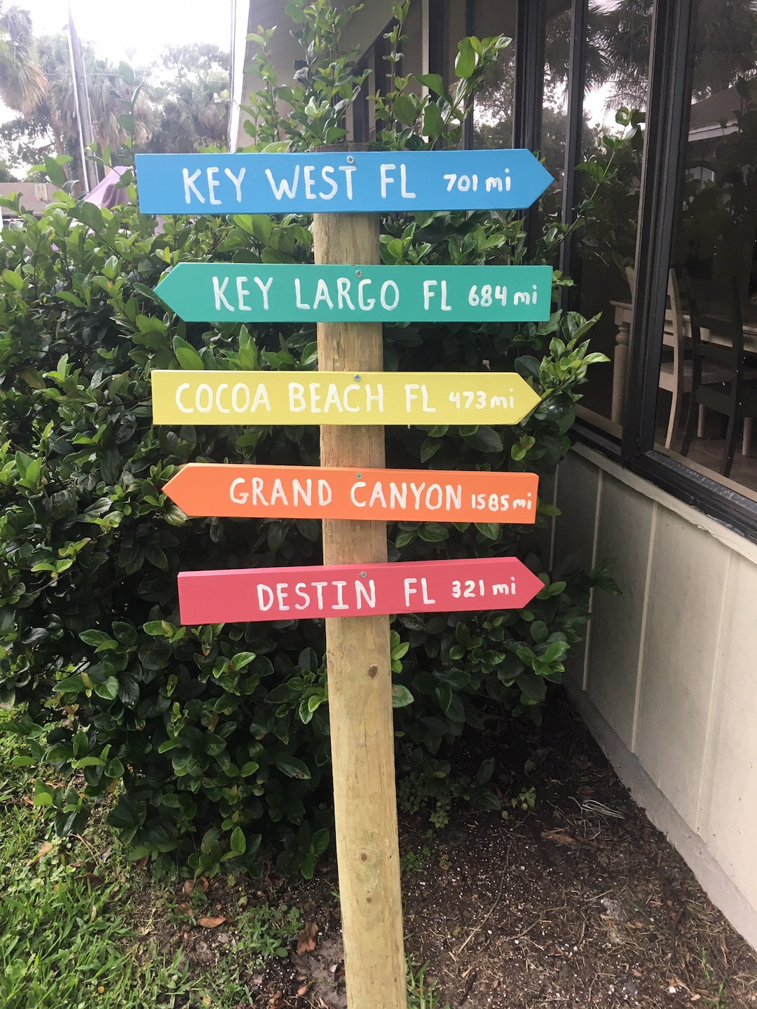 Creative Destinations Directional Arrow Signs. Personalized Custom Hand ...