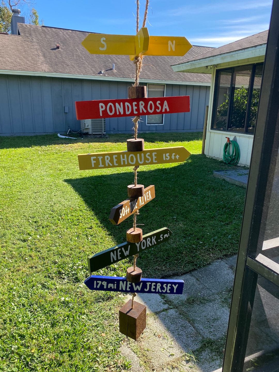Creative Destinations Directional Arrow Signs. Personalized Custom Hand ...