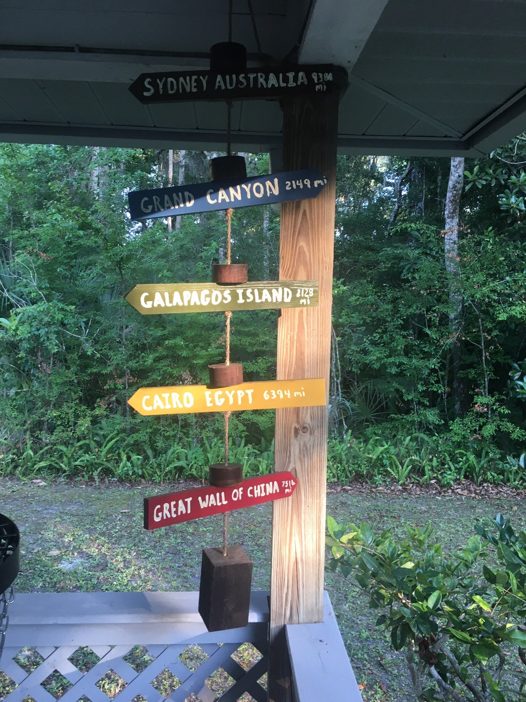 Creative Destinations Directional Arrow Signs. Personalized Custom Hand ...