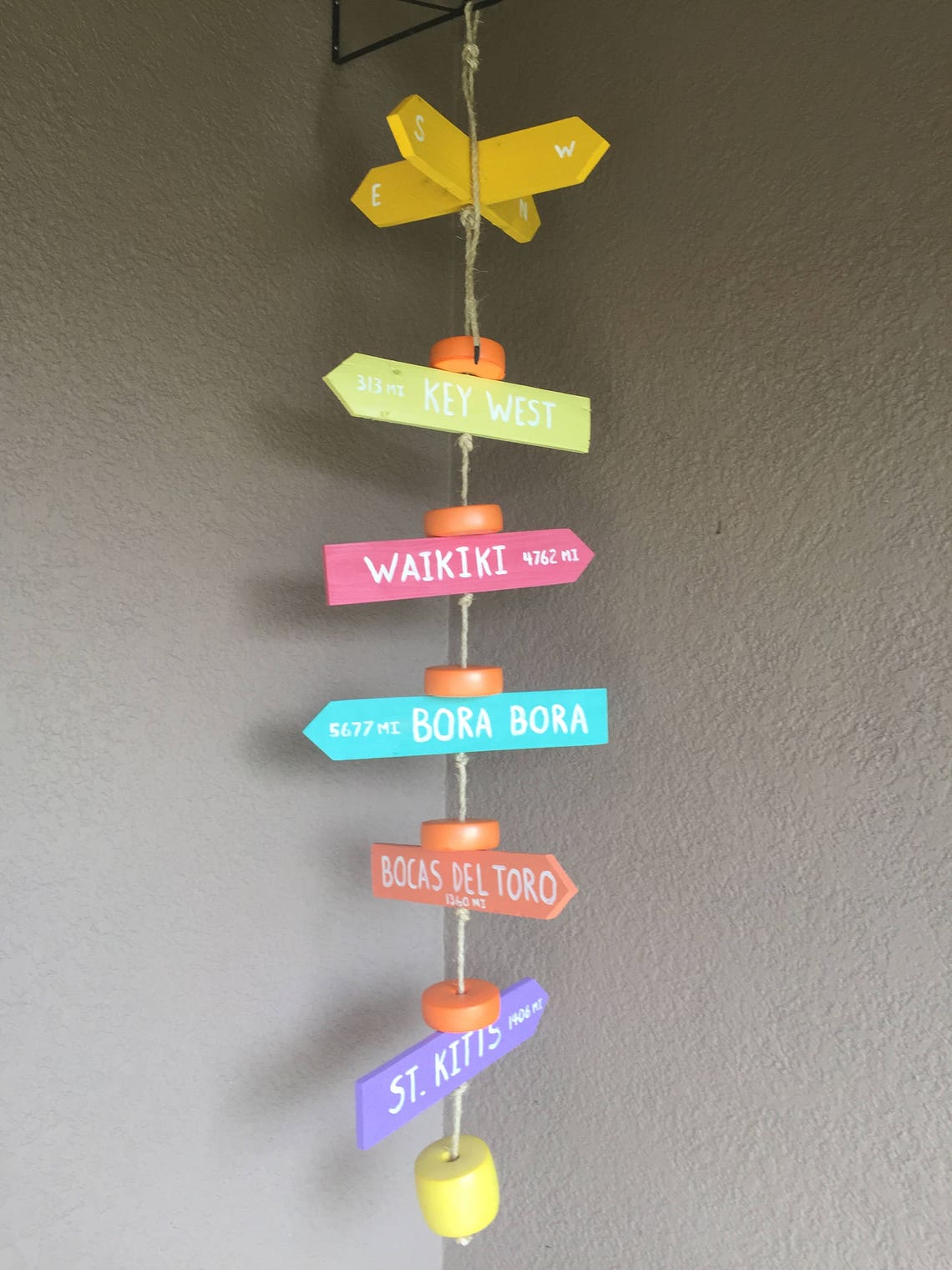 Creative Destinations Directional Arrow Signs. Personalized Custom Hand ...