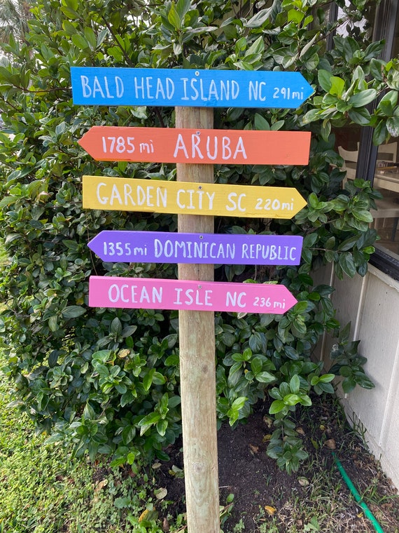 Creative Directional Yard Signs