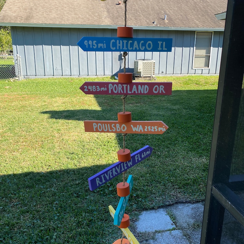 Personalized Directional Signs - Etsy