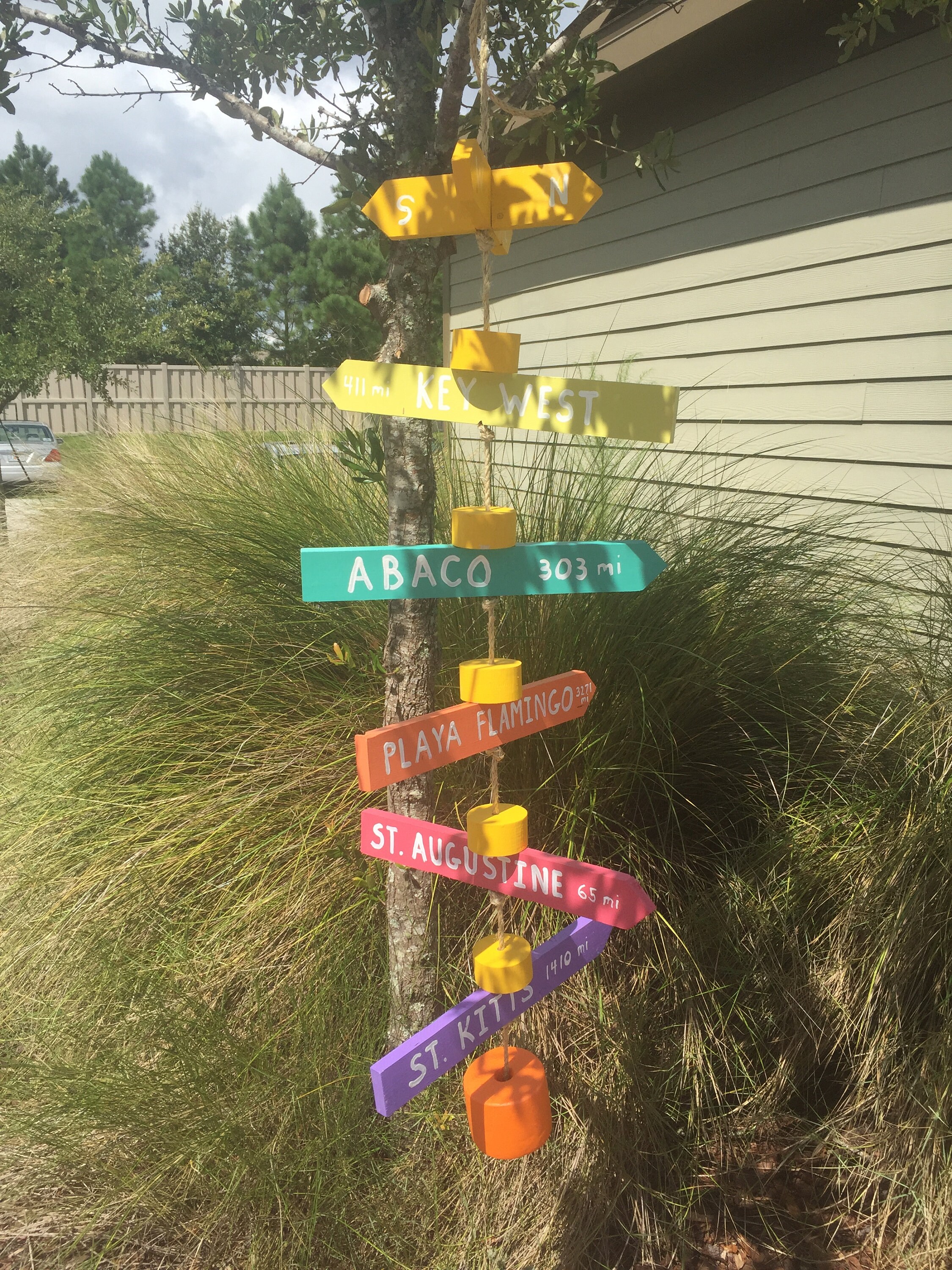 Creative Destinations Directional Arrow Signs. Personalized Custom Hand ...