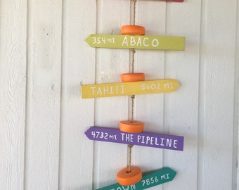 Creative Destinations Directional Arrow Signs. Personalized | Etsy