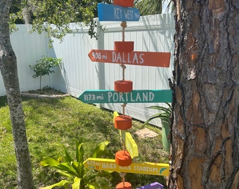 Creative Destinations Directional Arrow Signs. Personalized Custom Hand ...