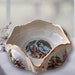 Vintage Candy Dish, Victorian Scenery Dish, Trinket Dish, 22k Gold ...
