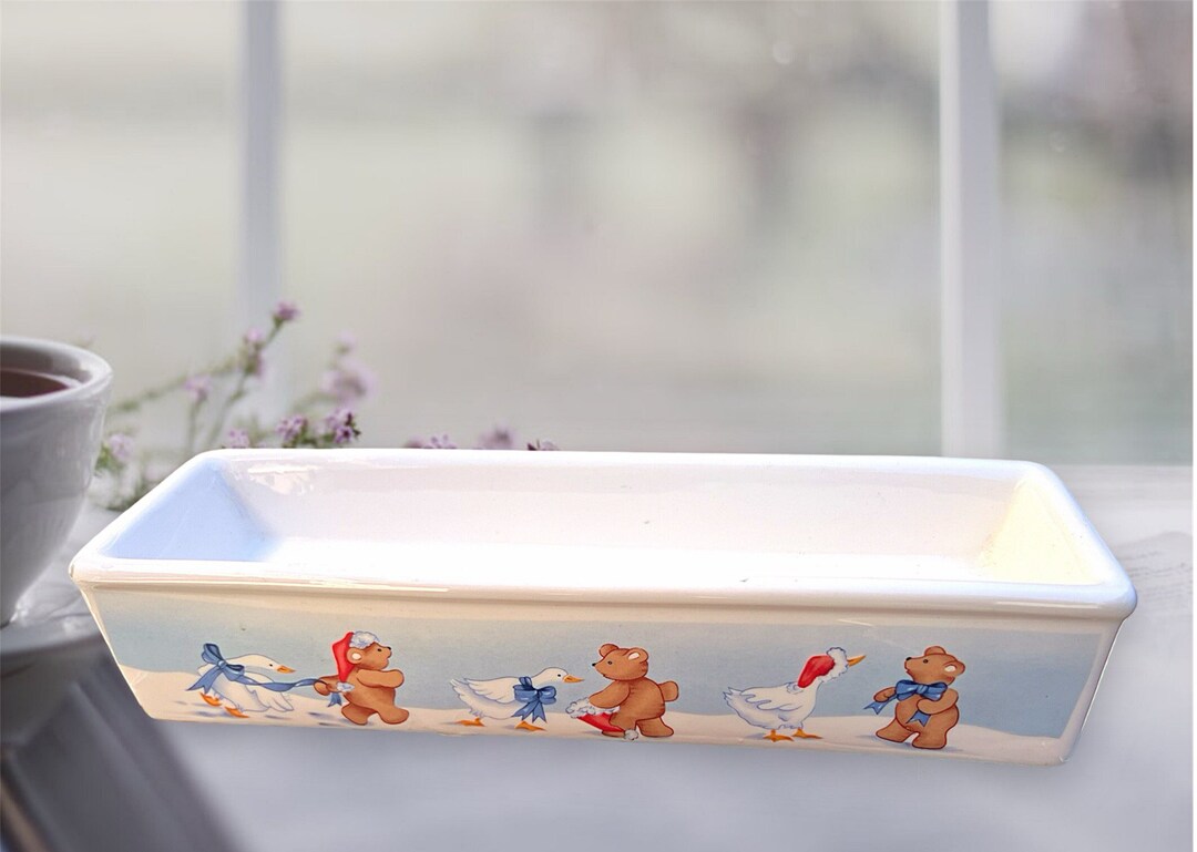 Cracker Dish by House of Lloyd, 1988 House of Lloyd Christmas Goose and ...