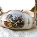Vintage Candy Dish, Victorian Scenery Dish, Trinket Dish, 22k Gold ...