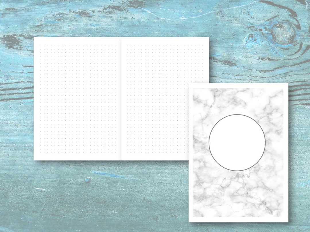 B6 Travelers Notebook PRINTABLE Insert | Dot Grid - Etsy