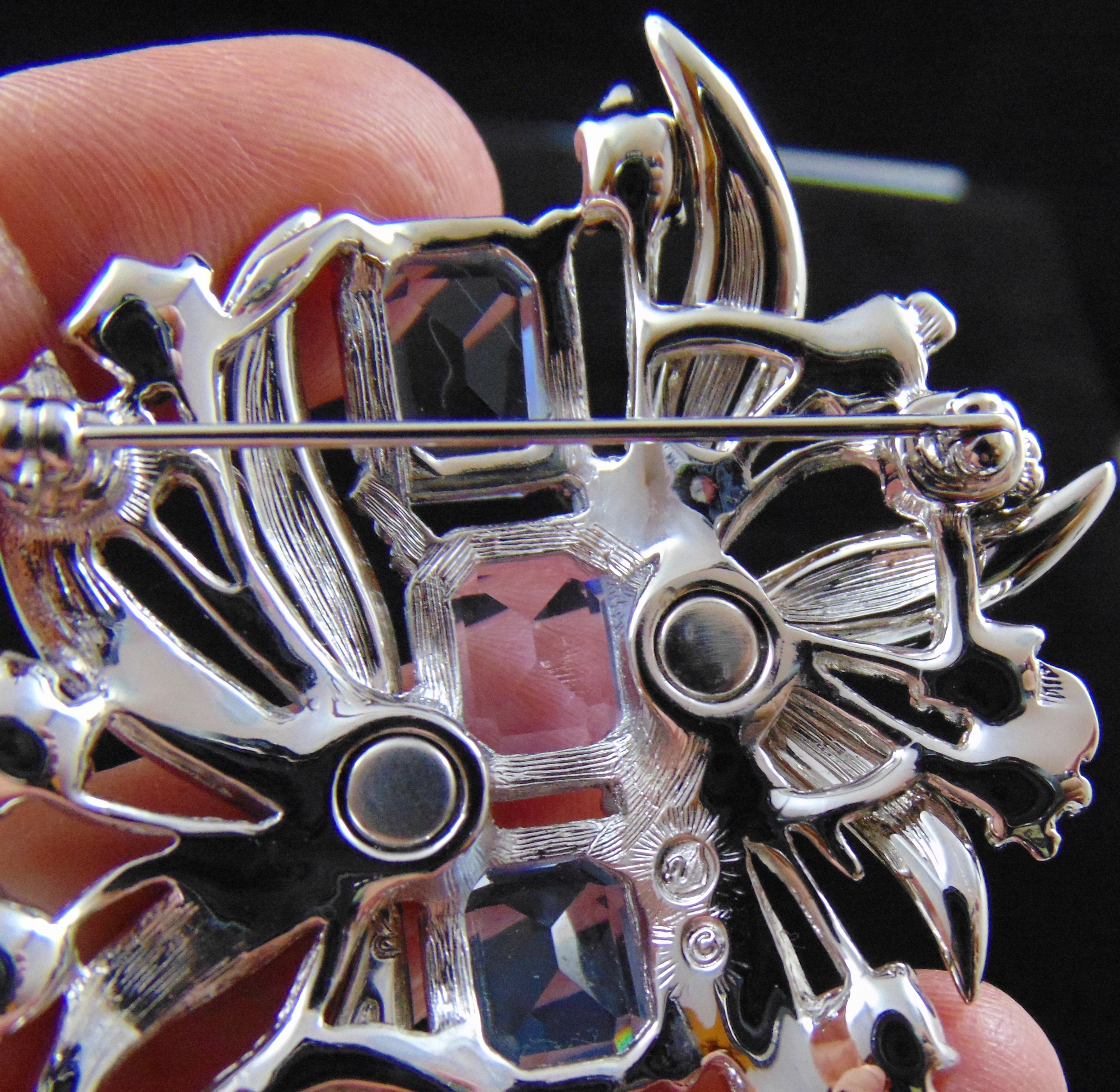 Vintage Signed Swarovski (swan Mark) Jeweler's Collection Faux ...