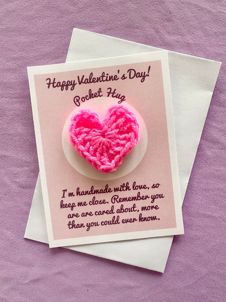 Pocket Hug Cards - Etsy